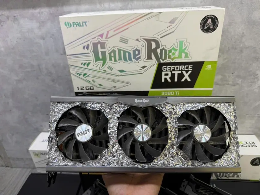 Card màn hình Palit RTX3080Ti GAMEROCK 12GB 3 Cũ | Anh Phát